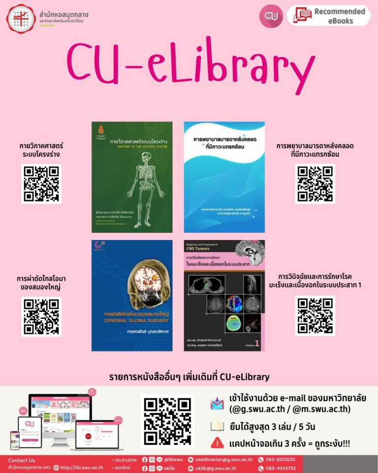 CU eLibrary – หอสมุดกลาง มศว